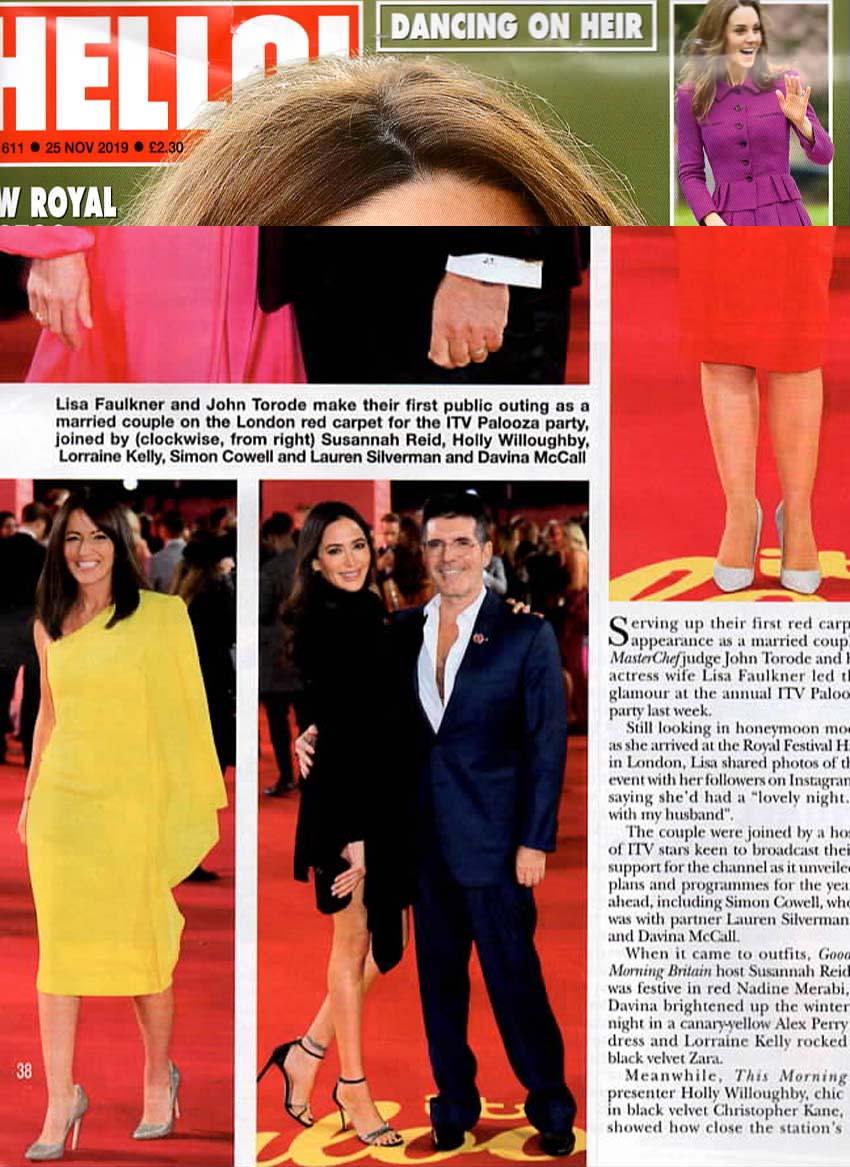 Hello Magazine - 2019 – Davina McCall – Freya Rose