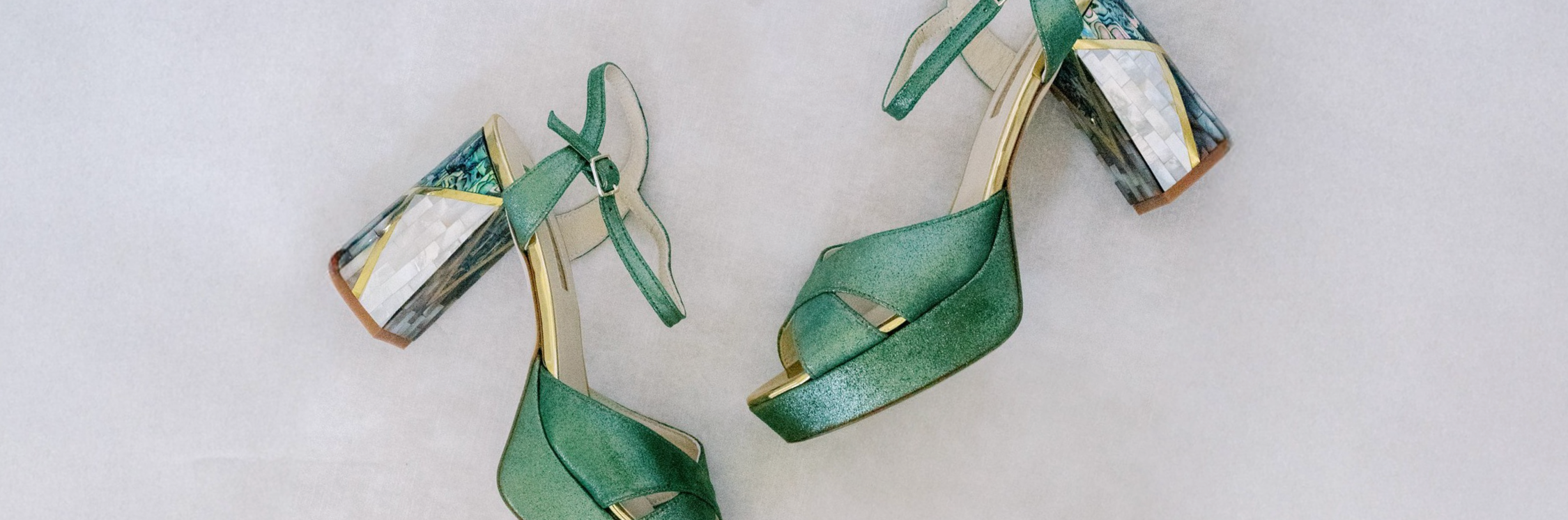 Designer Green Wedding Shoes | Green Bridal Shoes | Freya Rose London